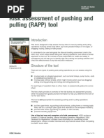 Tool 13 Bedrail Risk Assessment | PDF | Caregiver | Health Care