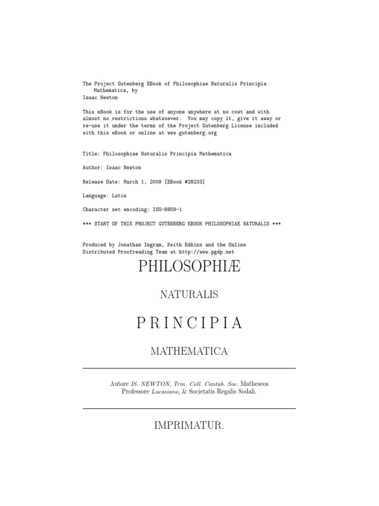 Principia PDF | PDF | Young Adult