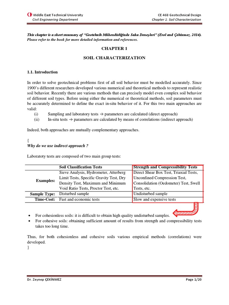 Soil Characterization | Download Free PDF | Soil Mechanics ...