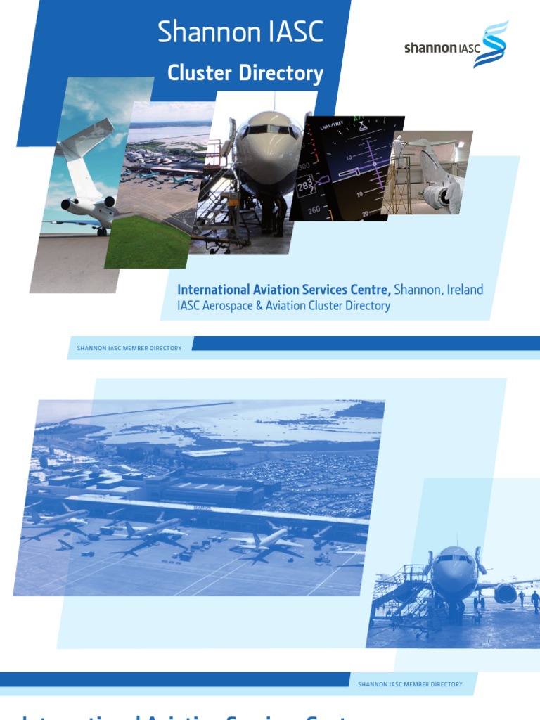 IASC Shannon Cluster Directory PDF | PDF | Airlines | Aviation