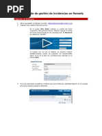 COMO CREAR UN TICKET EN REMEDY v1 | PDF