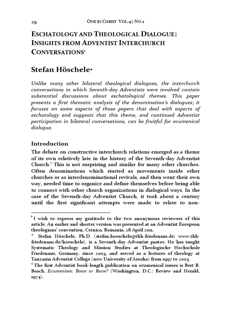 Published2 PDF | PDF | Christian Eschatology | Seventh Day Adventist Church