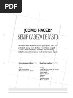 Señor y Señora Cabeza de Pasto Paso A Paso | PDF | Hogar, jardinería y ...