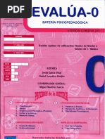 Evalua 1 Cuadernillo | PDF