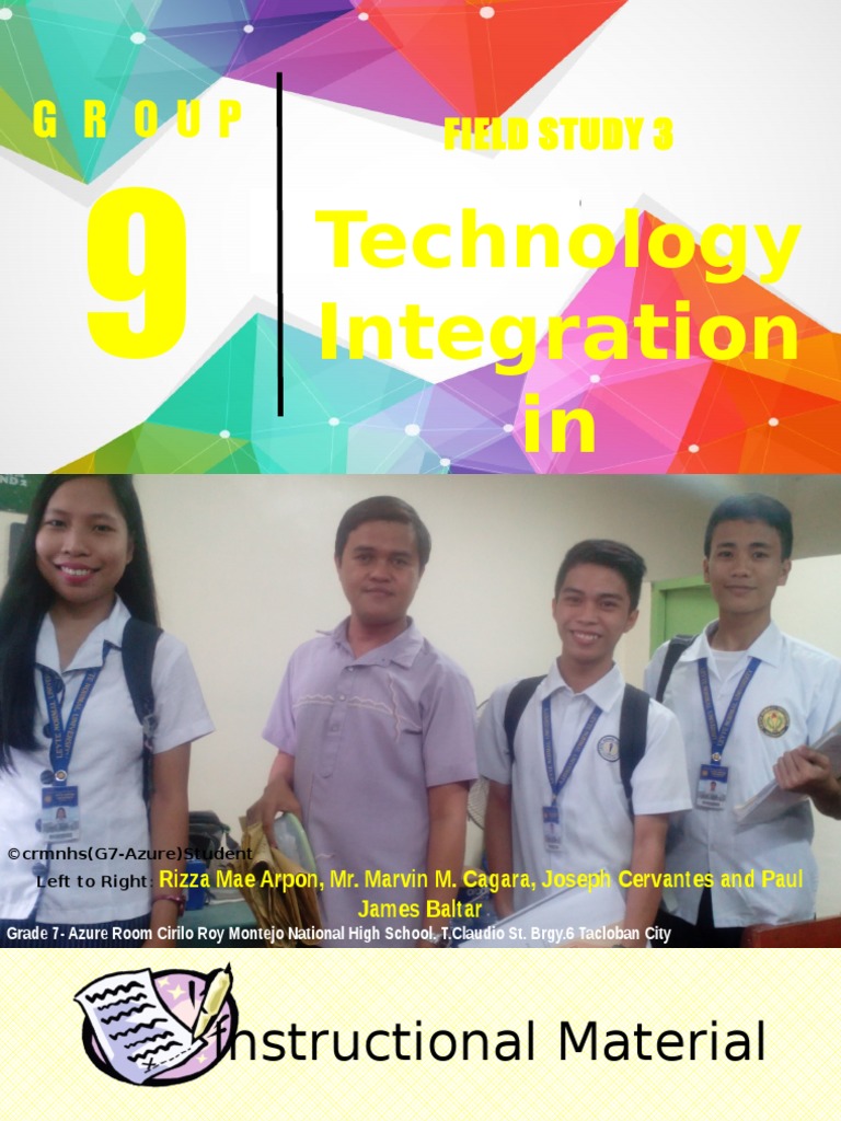 Technology Integration in Instruction | PDF