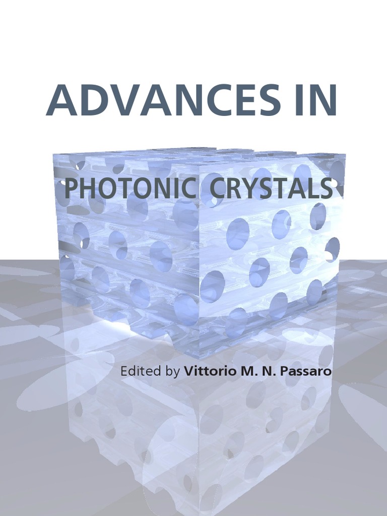 Advances Photonic Crystals | PDF | Waveguide | Photonics