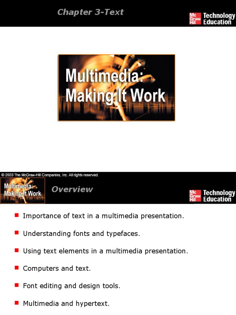 Ch03 - Multimedia Element-Text | Download Free PDF | Typefaces | Hypertext