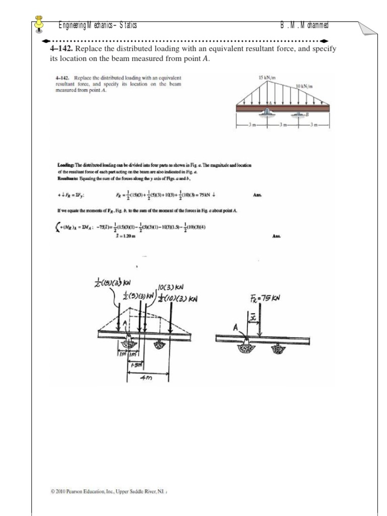 Statics Solution
