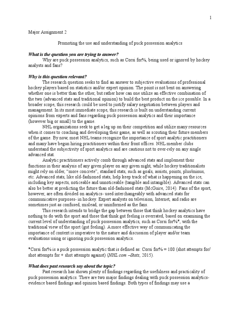 COM 320 001 - Major Assignment 2 | PDF | Focus Group | Survey Methodology