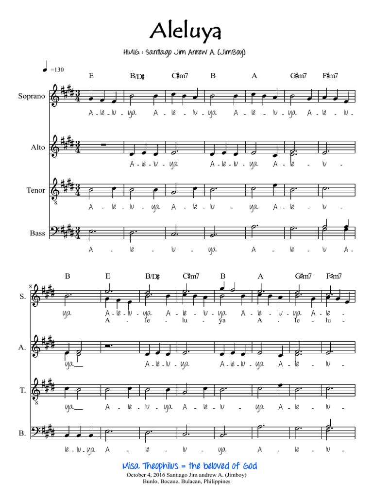 Aleluya | PDF