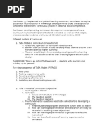 Components of A Scheme of Work | PDF | Syllabus | Teachers