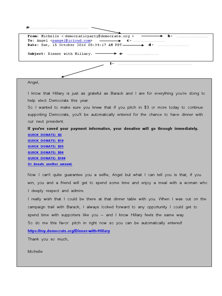 Email Messages | PDF | Michelle Obama | Email