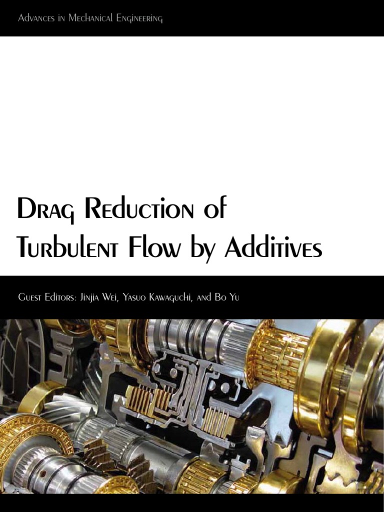 Drag Reduction of Turbulent Flow by Additives PDF | PDF | Reynolds Number | Surfactant
