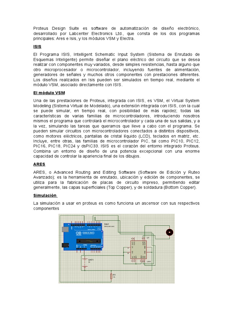 Proteus Design Suite | PDF | Ingenieria Eléctrica | Electrónica digital
