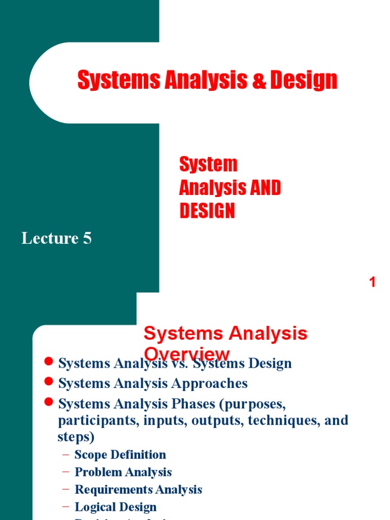 Scope Definition | PDF | System | Design