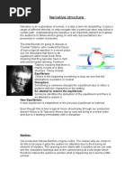 Analyzing Todorov's Narrative Structure | PDF | Narrative