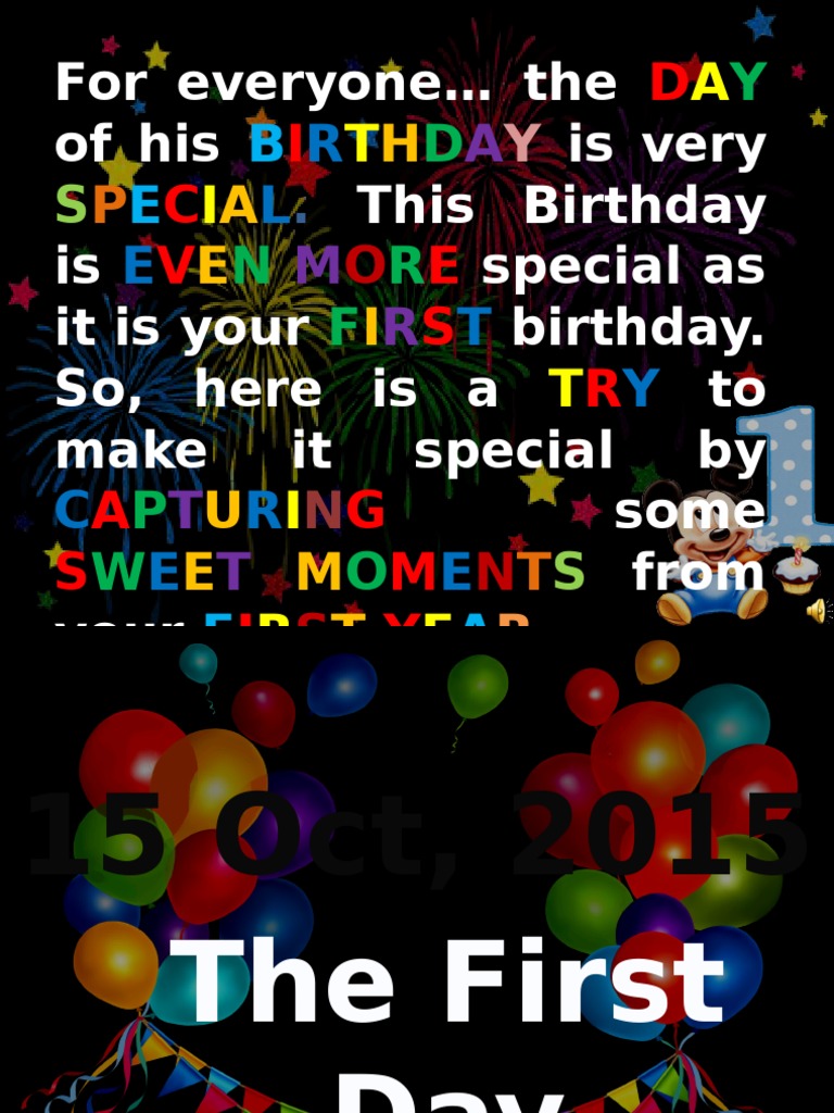 Birthday | PDF