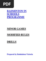 Badminton: A Comprehensive Project Guide | PDF | Racquet Sports ...