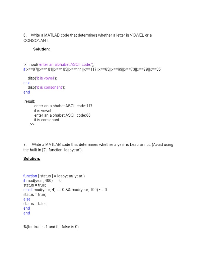 'Enter An Alphabet ASCII Code:': X Input ( | PDF