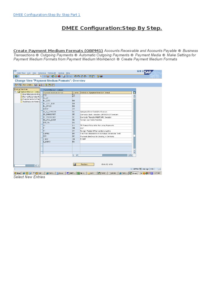 DMEE Detailed Configuration2 | PDF | File Format | Portable Document Format