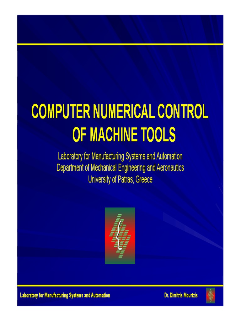 CNC Lecture Notes - Chapter 1 | PDF | Numerical Control | Automation