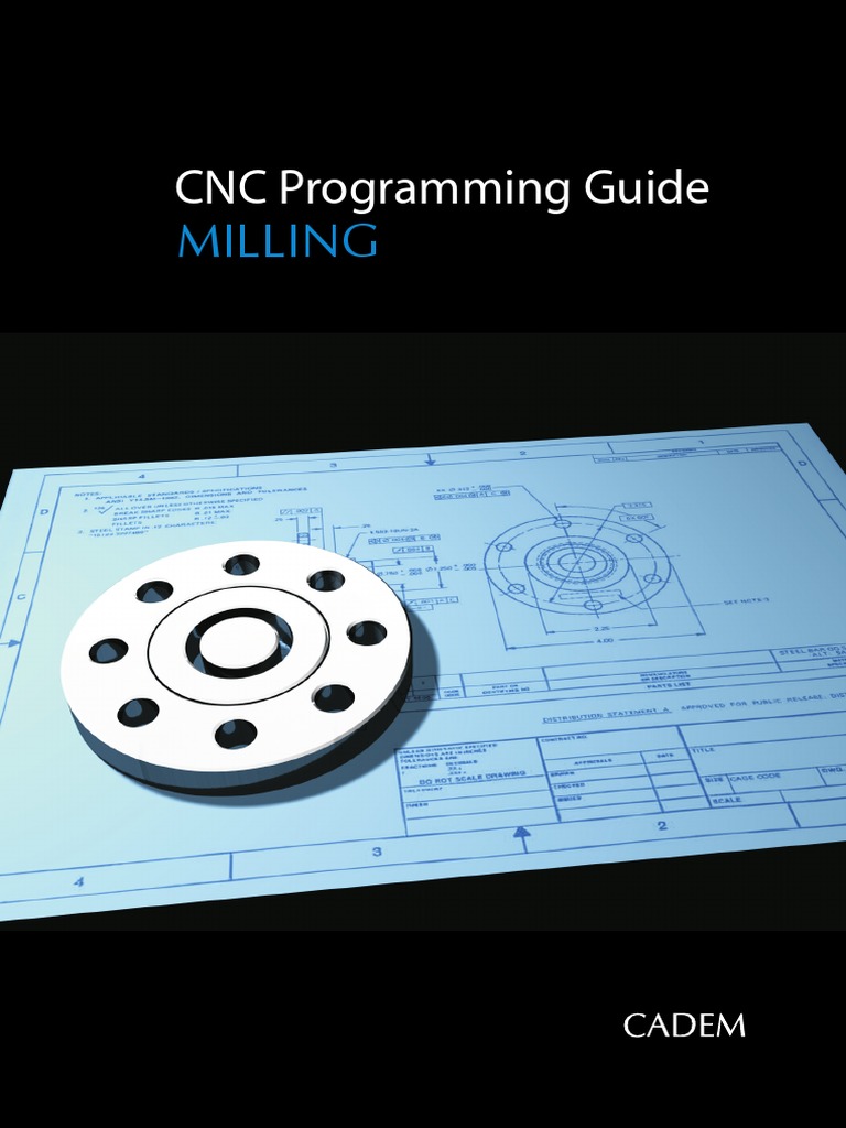 CNC Milling Programing Guide | PDF | Cartesian Coordinate System | Drilling