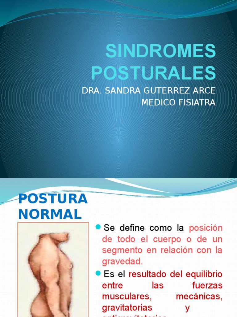 Signo de Plomada y Síndromes Posturales | PDF | Escoliosis | Pie