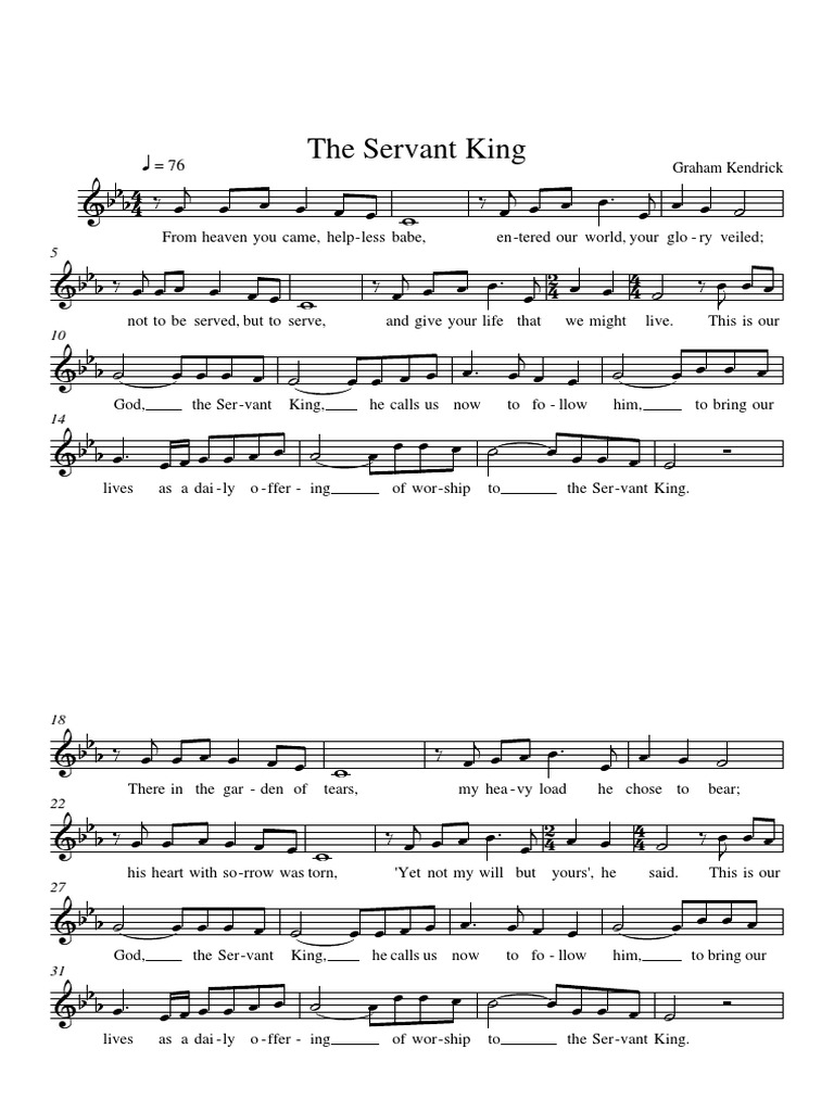 06 The Servant King | PDF