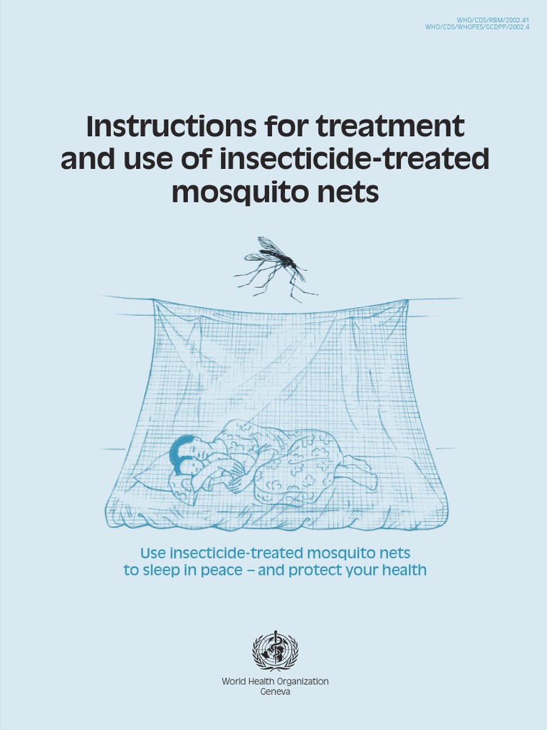 Instructions For Treatment and Use of Insecticide-Treated Mosquito Nets ...
