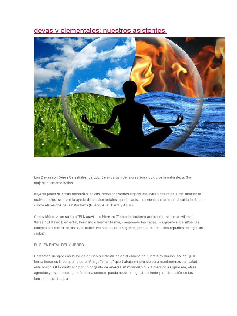 Devas y Elementales | PDF | Homo Sapiens | Amor