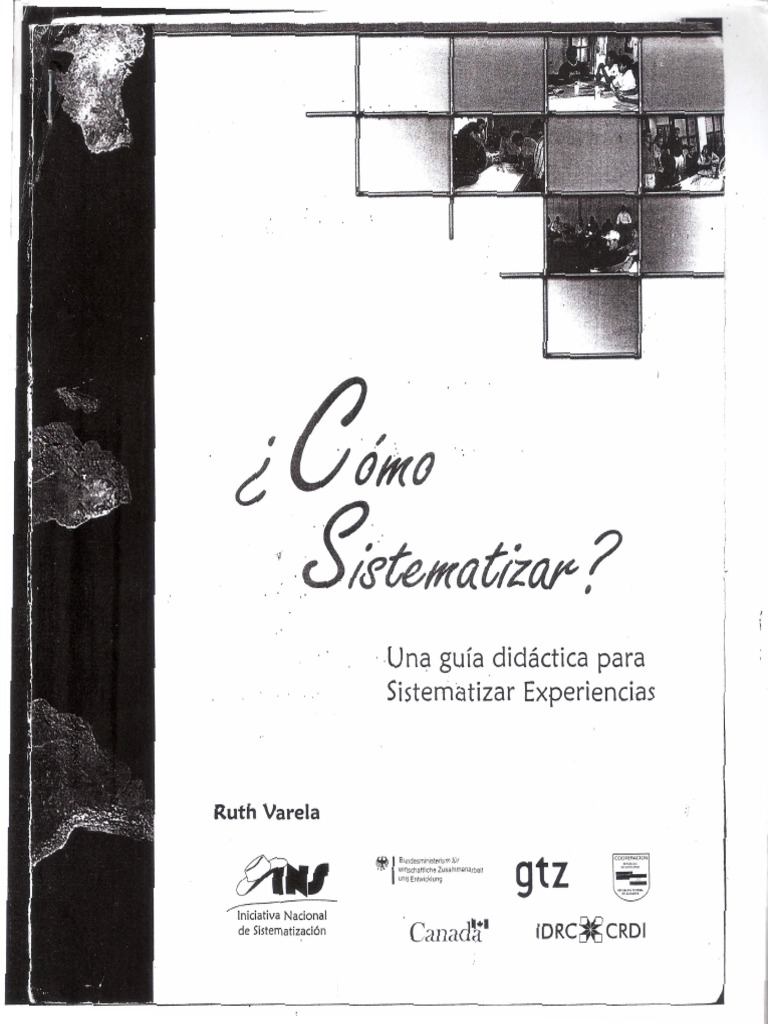 Como Sistematizar (Ruth Varela-Gtz) | PDF | Desarrollo sostenible ...