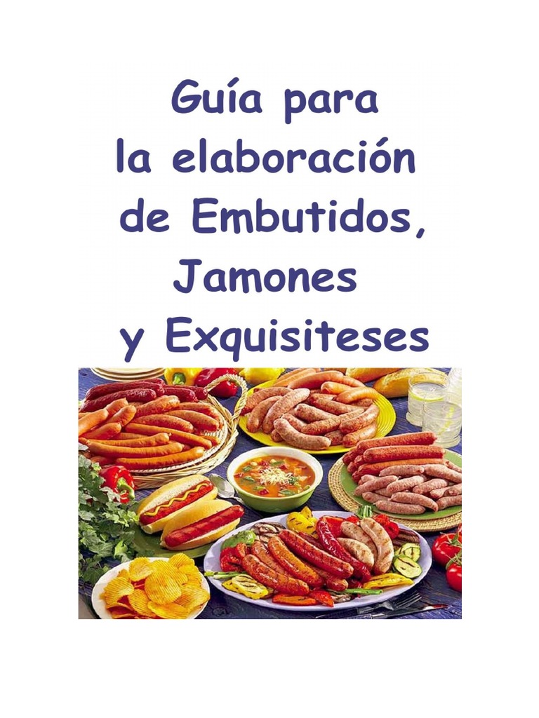 Guia Para La Elaboracion de Embutidos | Paprika | Carne molida