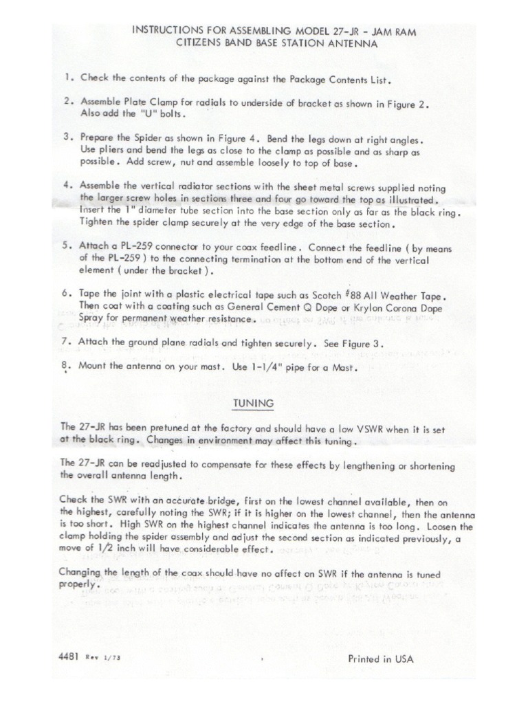 Hustler 27 JR Jamram | PDF