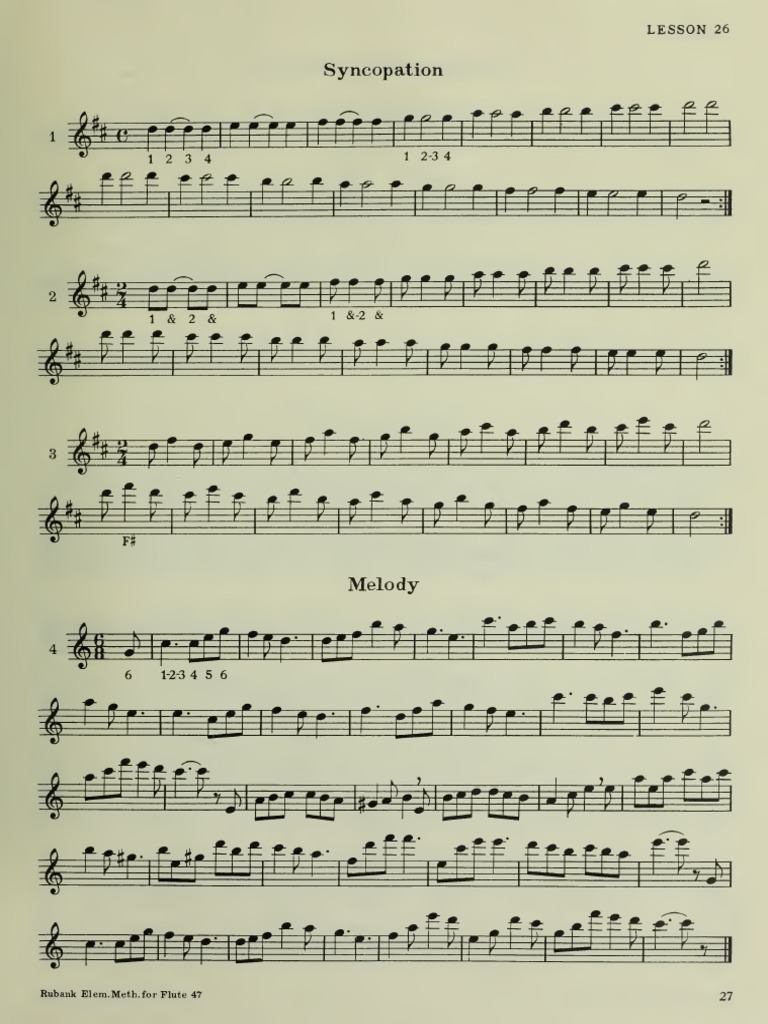 3's Flute Method | PDF | Teaching Methods & Materials