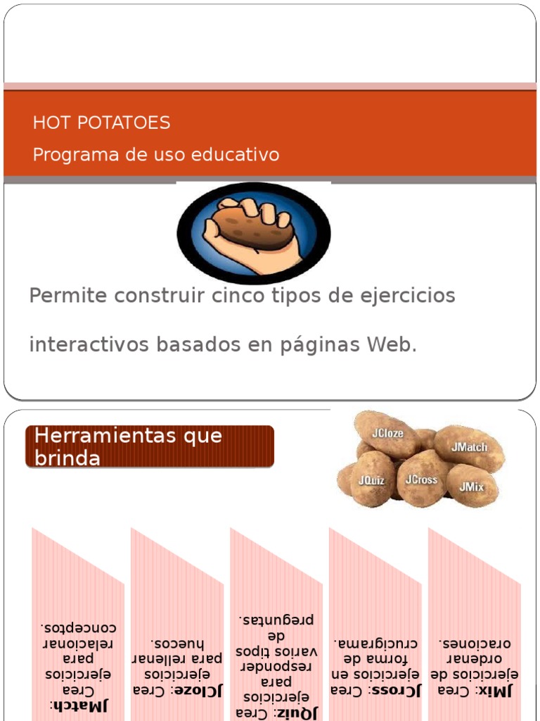 Introducción Hot Potatoes | PDF | Archivo de computadora | HTML