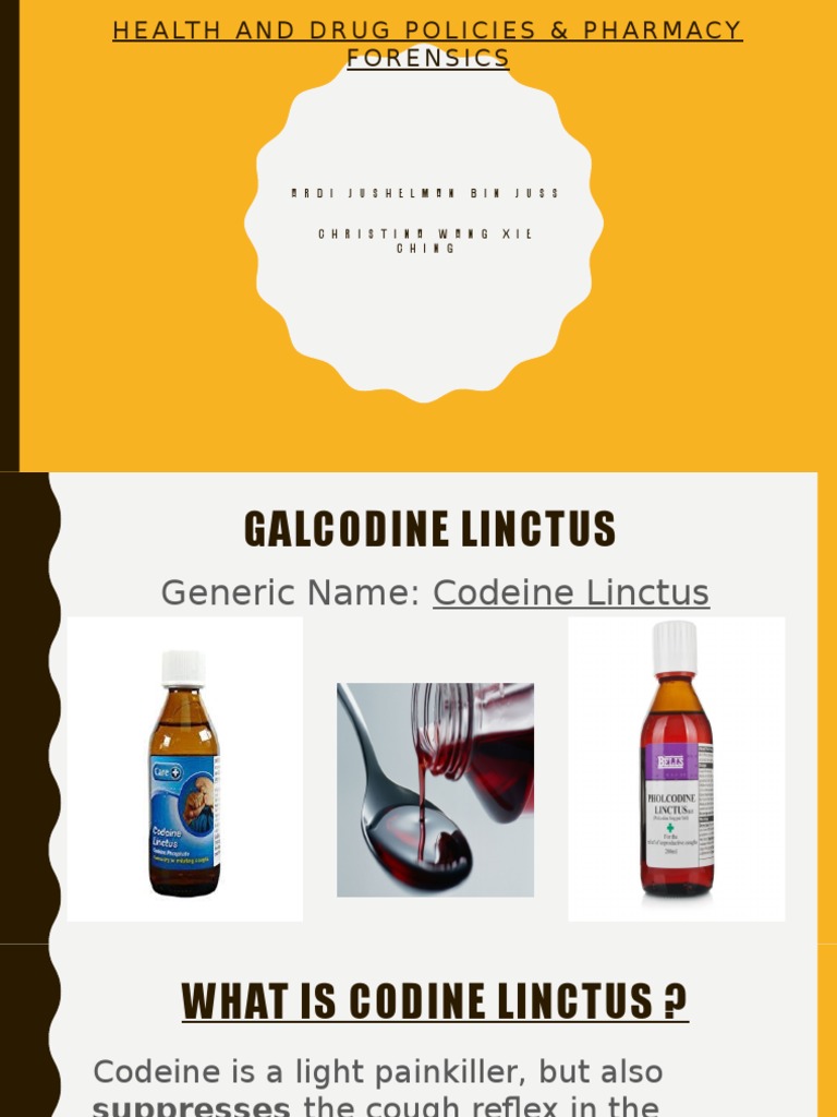codine linctus | Medical Prescription | Drugs