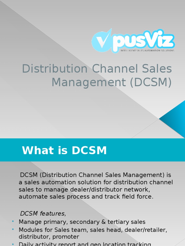 DCSM Overview | PDF | Android (Operating System) | Mobile App