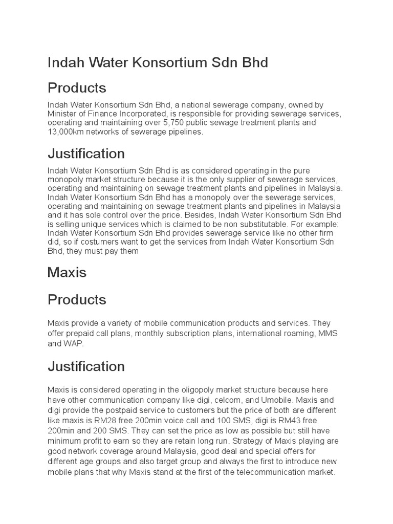 Indah Water Konsortium Overview | PDF | Sewage Treatment | Water Supply