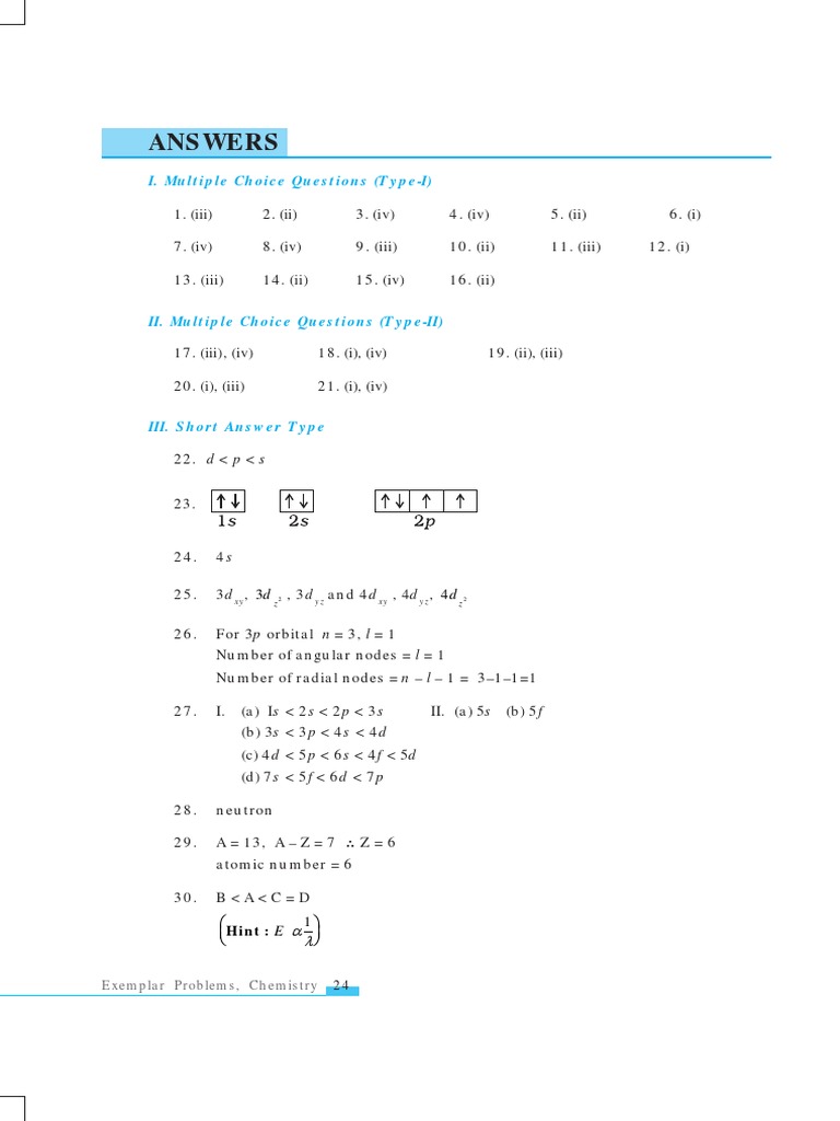 Class 11 Chemistry Chapter 2 Solutions | PDF | Teaching Methods & Materials
