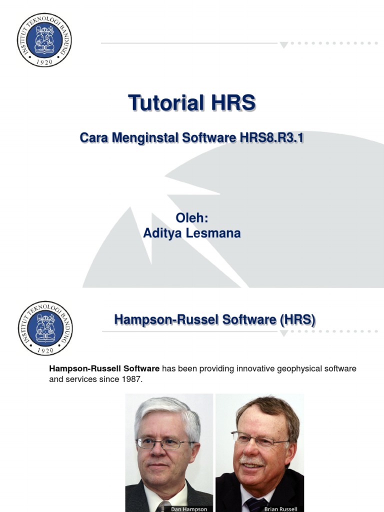 Tutorial Instal Hrs | PDF | Teaching Methods & Materials
