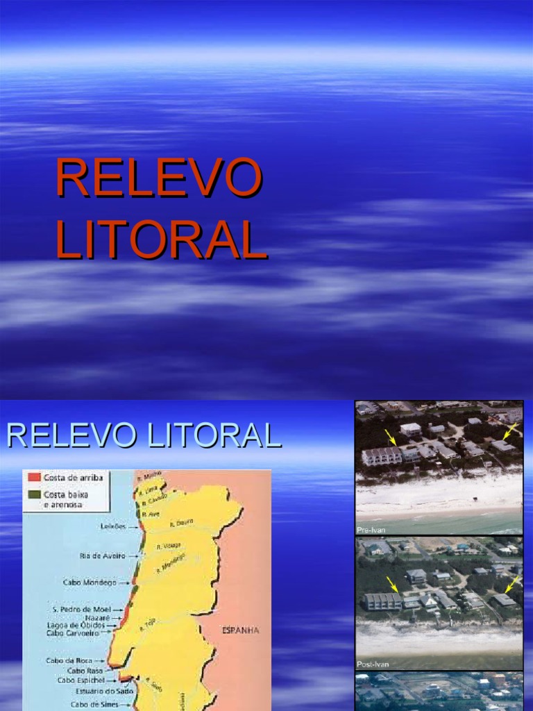 Apresentacao Relevo Litoral | PDF | Terreno | Erosão