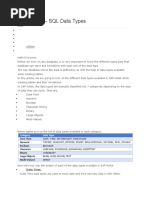 SAP HANA - Data Type Conversion Functions | PDF | Data Type | String (Computer Science)