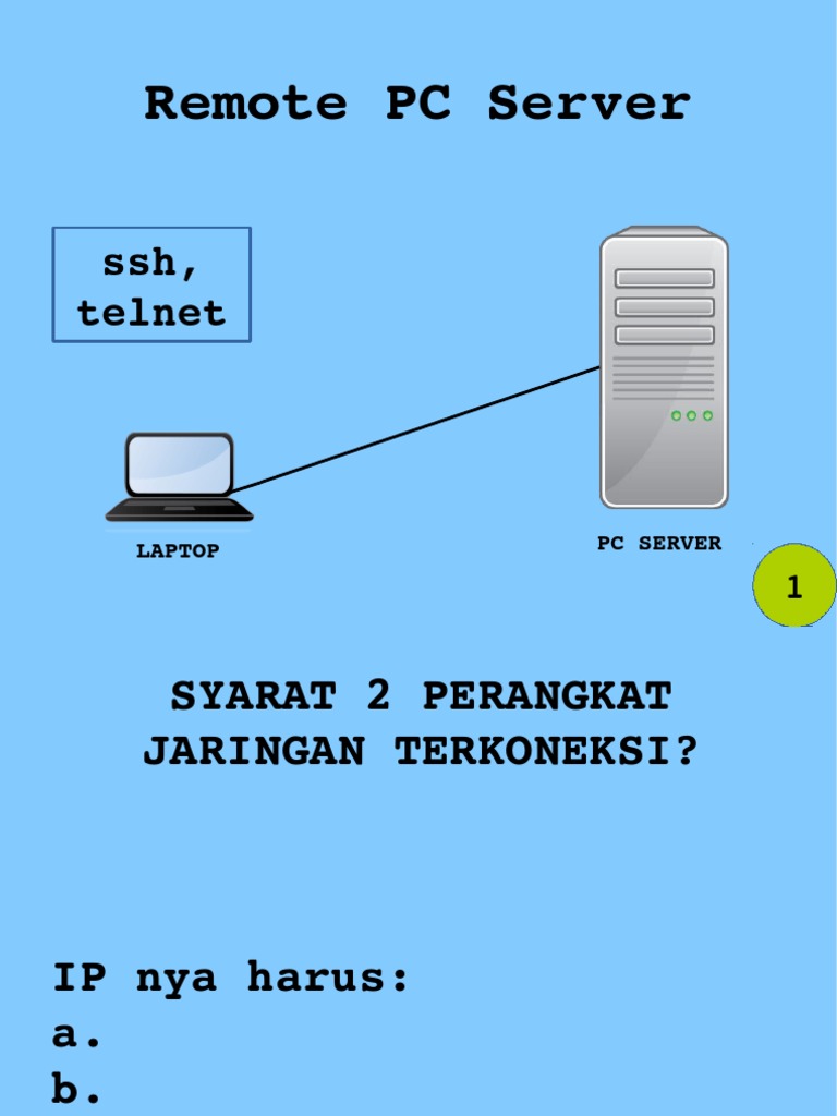 Remote PC Server Setup Guide | PDF | Home & Garden | Technology ...