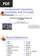 SSD vs. SAD in Radiotherapy Analysis | PDF | Ratio | Attenuation