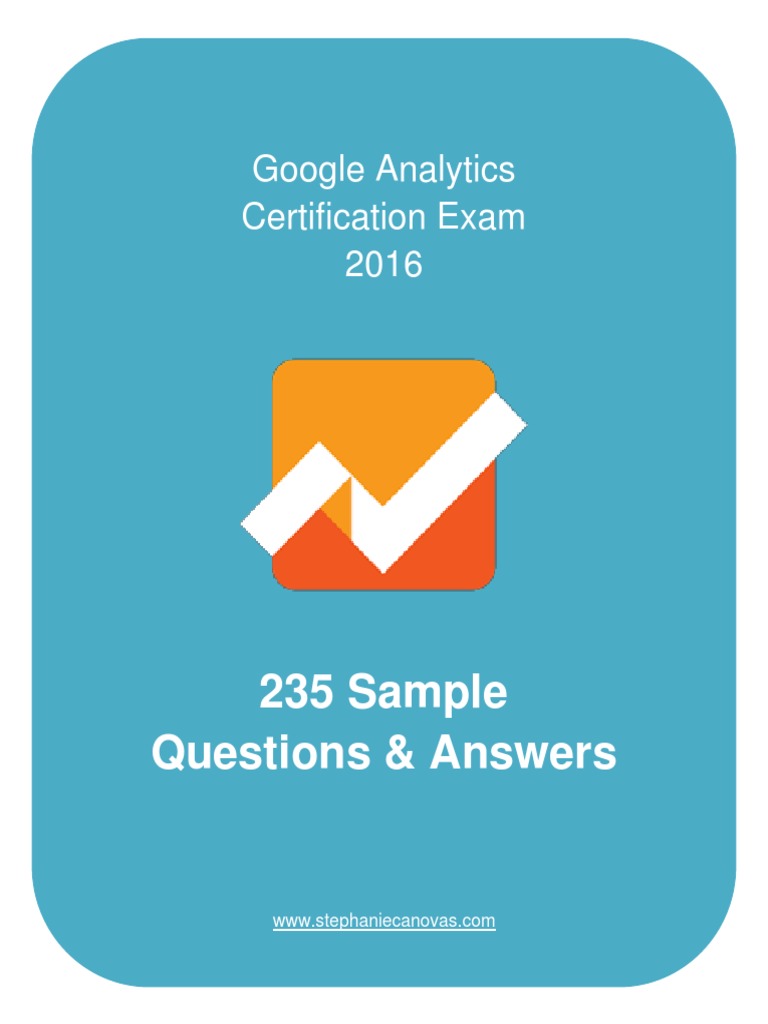 Google Analytics Certification Questions Answers | PDF | Ad Words | Http Cookie