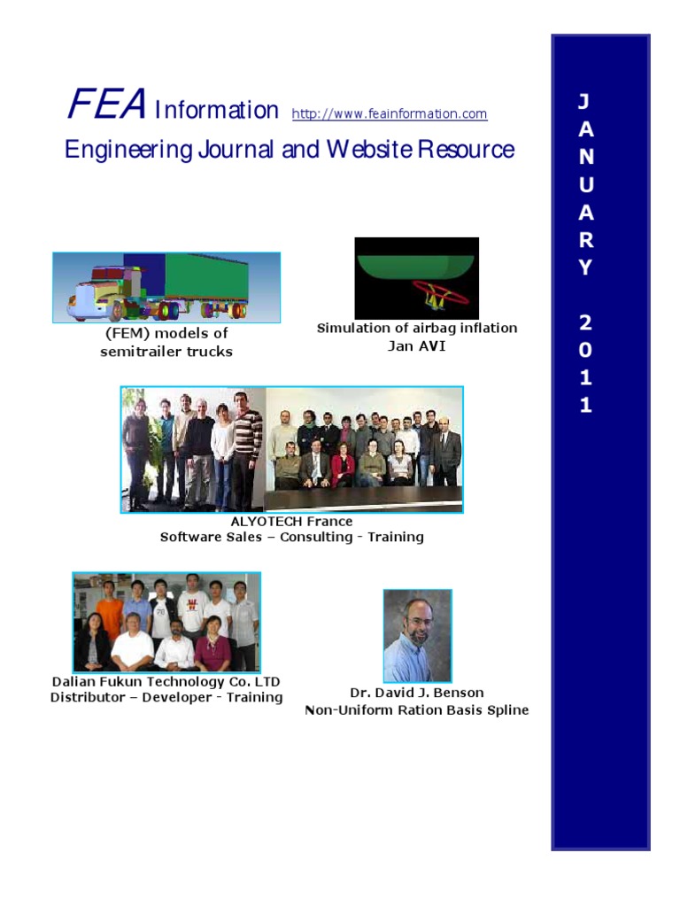 FEA Information | PDF | Computer Simulation | Finite Element Method