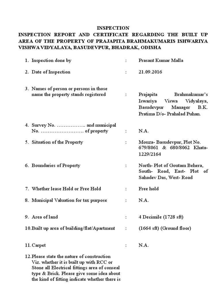 Inspection | PDF