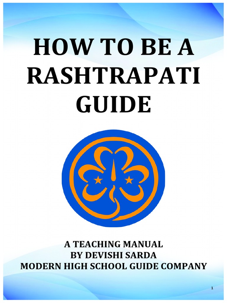 How To Be A Rashtrapati Guide - A Teaching Manual by Devishi Sarda ...