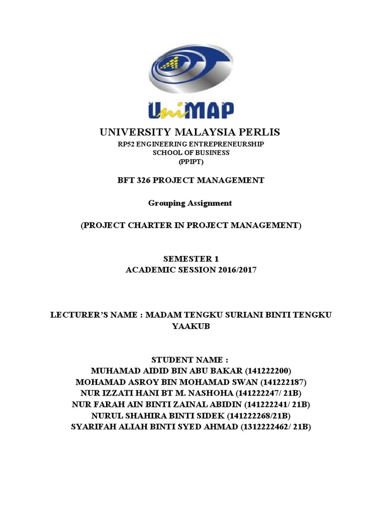 PM Project Charter | PDF | Project Management | Business