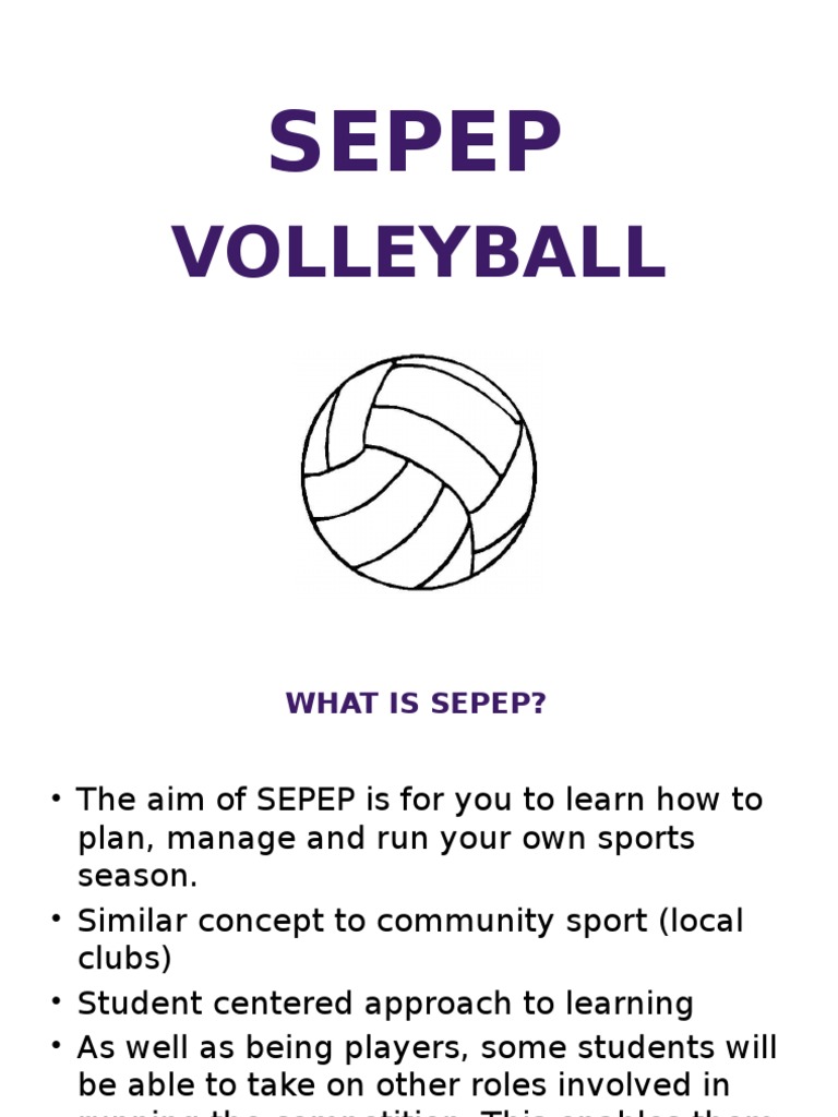 Intro To Sepep Volleyball 2016 | PDF | Volleyball | Cognitive Science